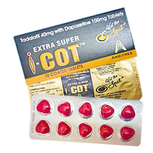 印度红魔 EXTRA SUPER I COT 超級犀利士雙效錠 助勃增硬+持久延時 男性壯陽持久 - 印度壯陽藥台灣藥房